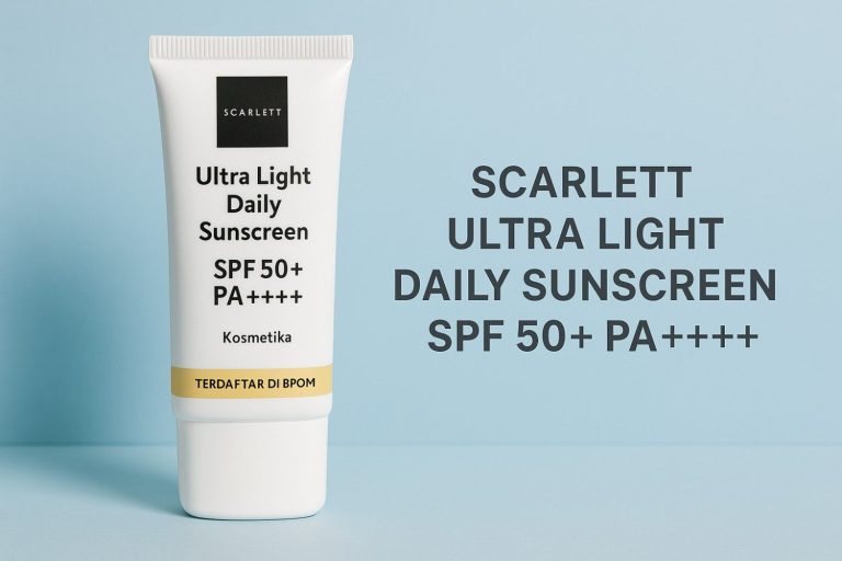 Scarlett Ultra Light Daily Sunscreen SPF 50+ PA++++ - DOKLIT